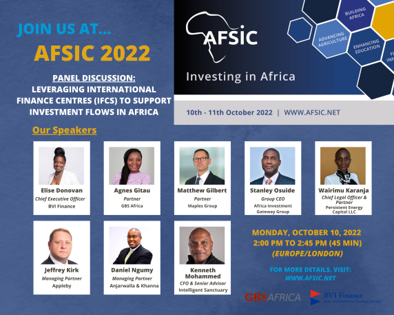 AFSIC - Investing in Africa 2022 Panel - BVI Finance Limited > Events ...